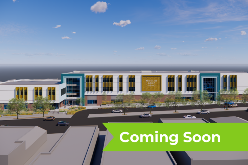 Washington Middle School - Erickson Hall Construction